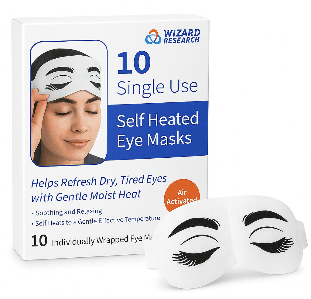 Heated Eye Masks 10 Pack Single Use Eye Masks
