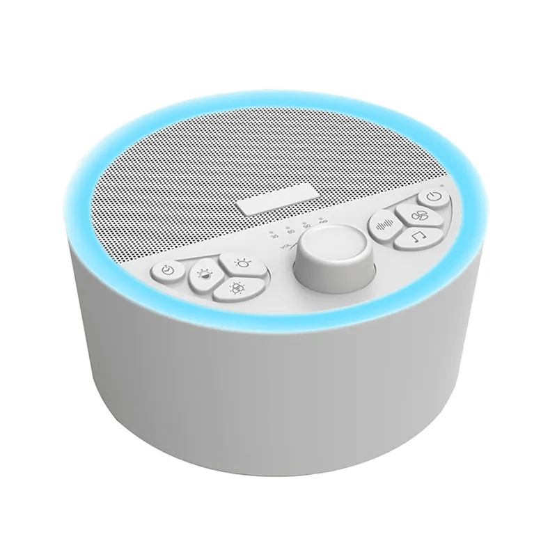 White Noise Sleep Machine – Lights, Travel & Rechargeable